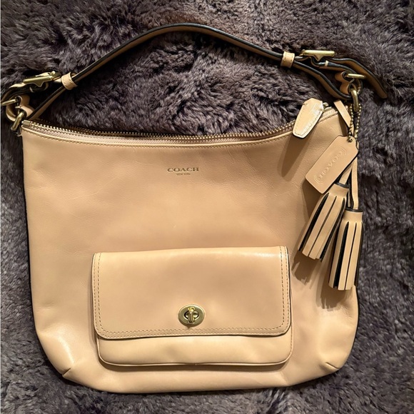 Coach | Bags | Coach Legacy Courtenay 2238 Camel Leather Hobo ...